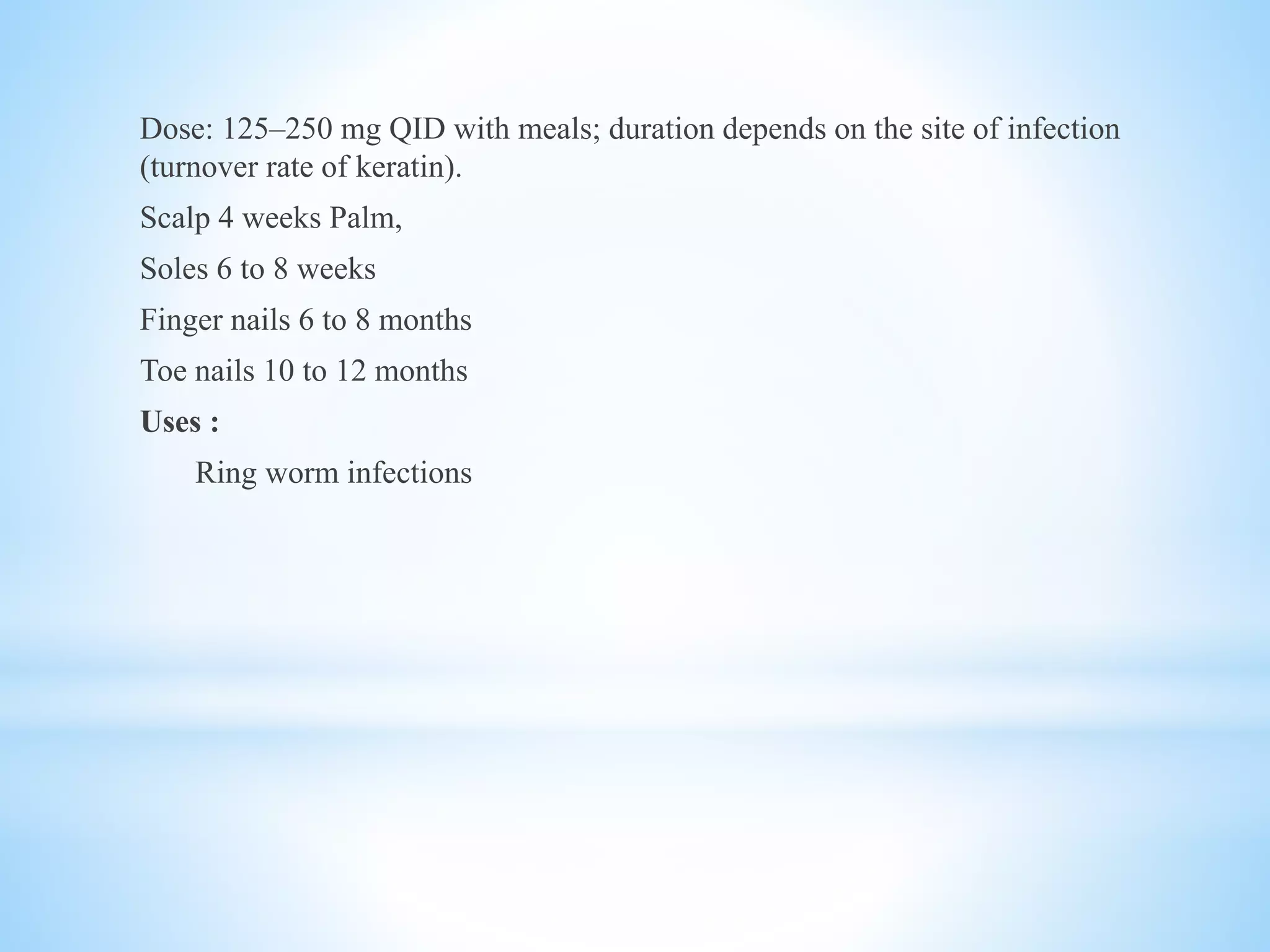 Anti fungal drugs | PPTX | Skin and Dermatology | Diseases and Conditions