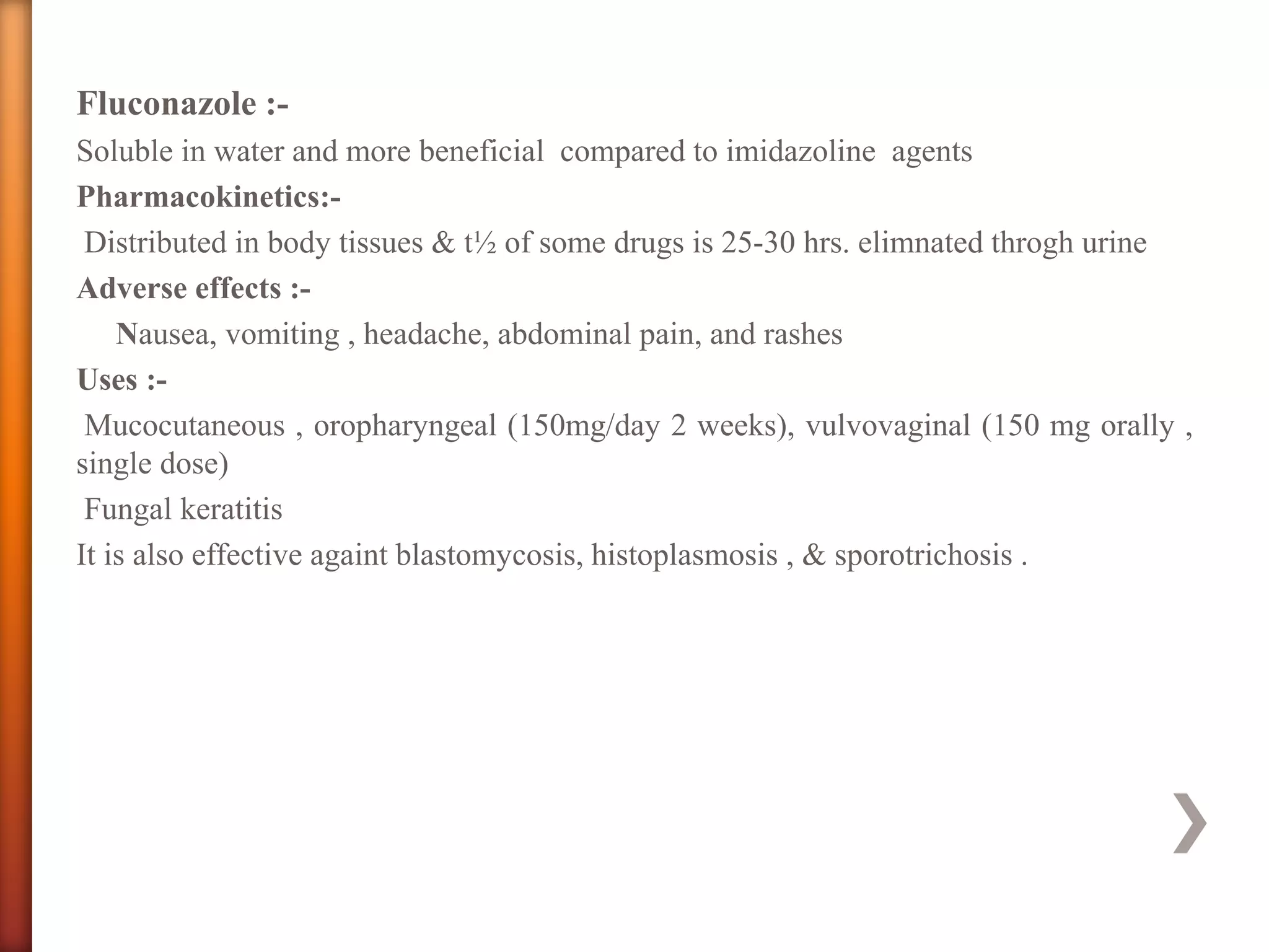 Anti fungal drugs | PPTX | Skin and Dermatology | Diseases and Conditions
