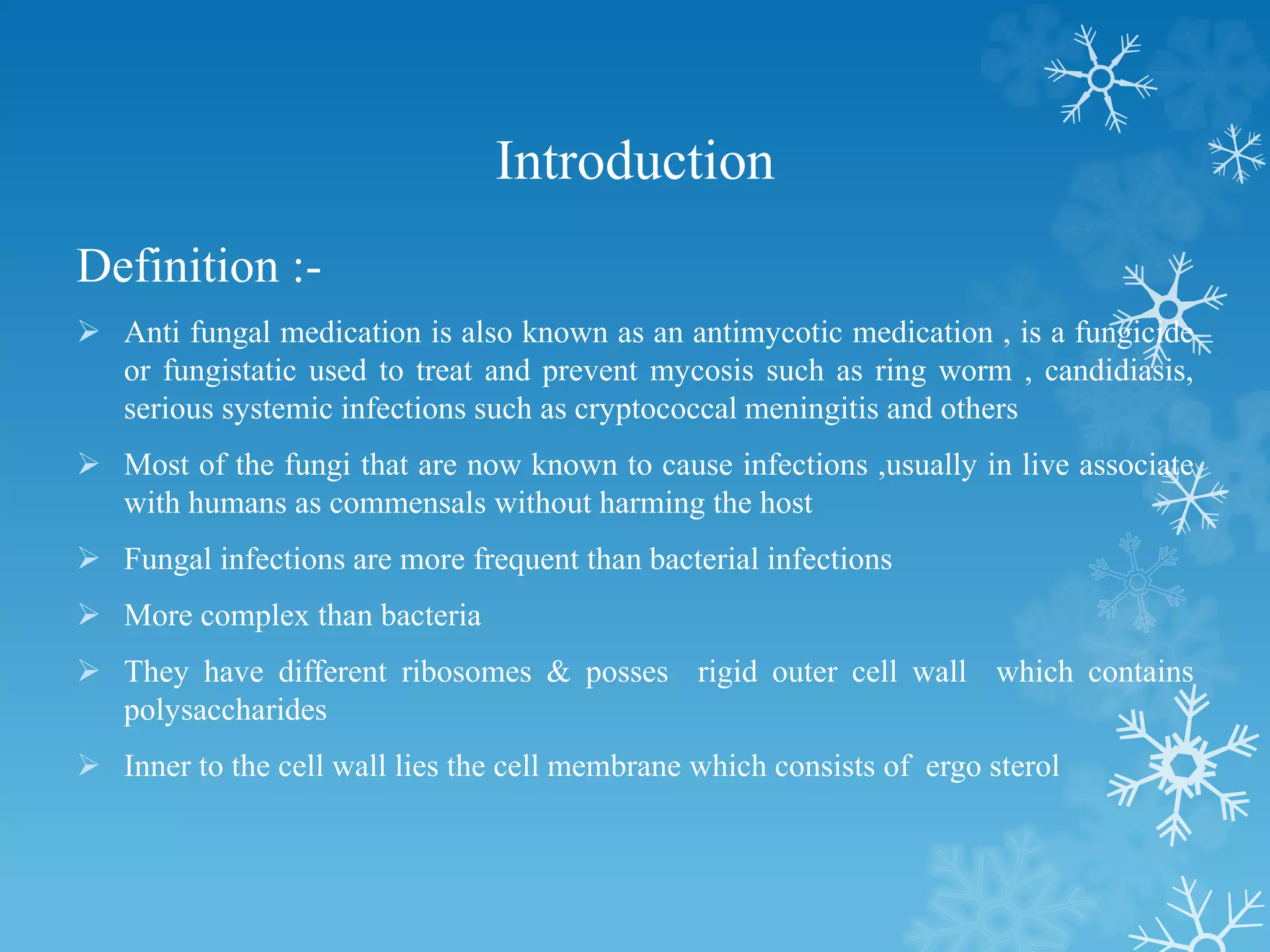 Anti fungal drugs | PPTX