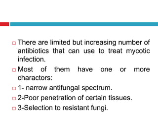 Antifungal drugs.pptx | Skin and Dermatology | Diseases and Conditions