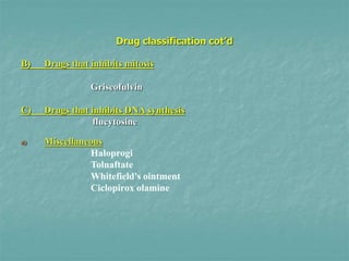 ANTI FUNGAL DRUGS zczxfuccuufufufufuu.ppt
