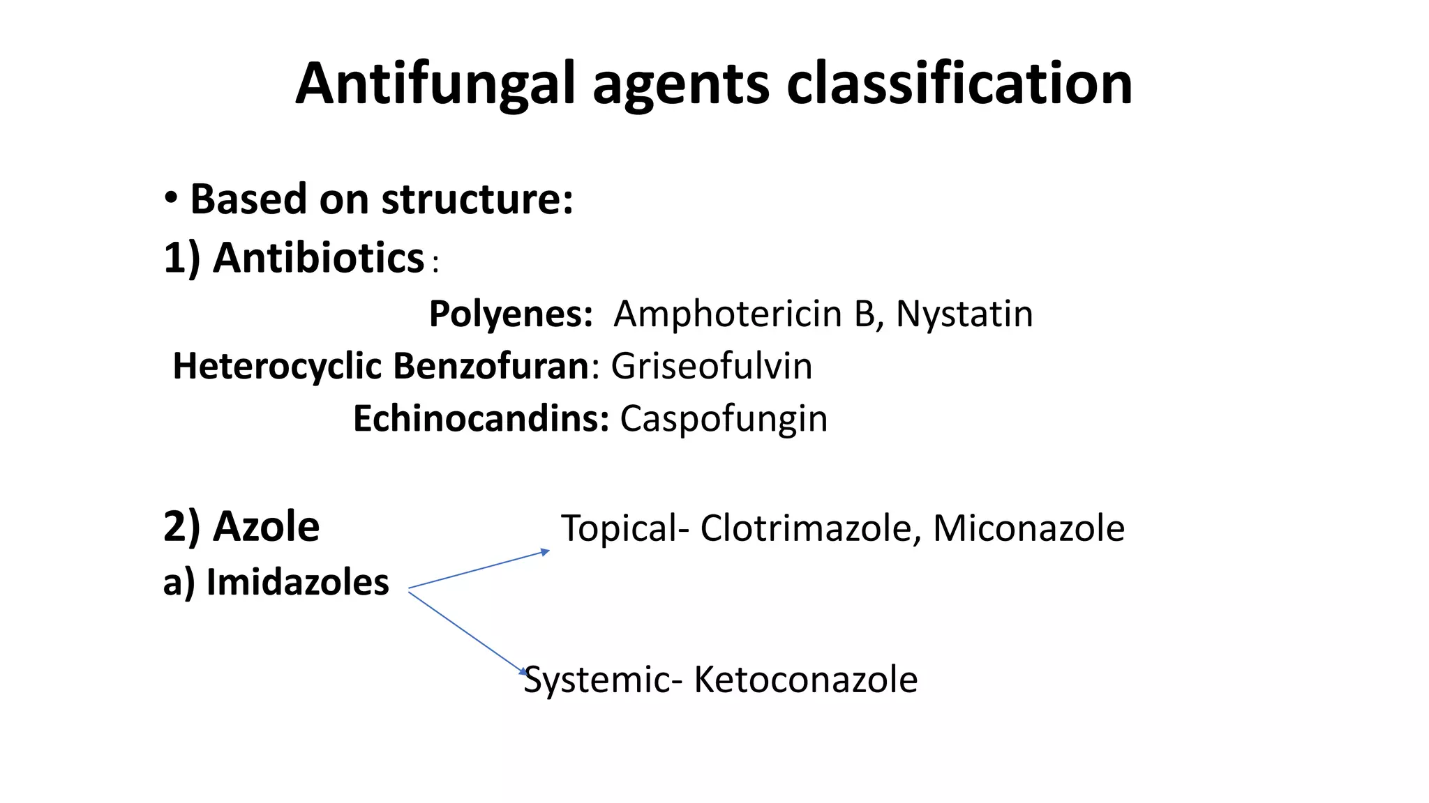 Antifungal drugs | PPTX