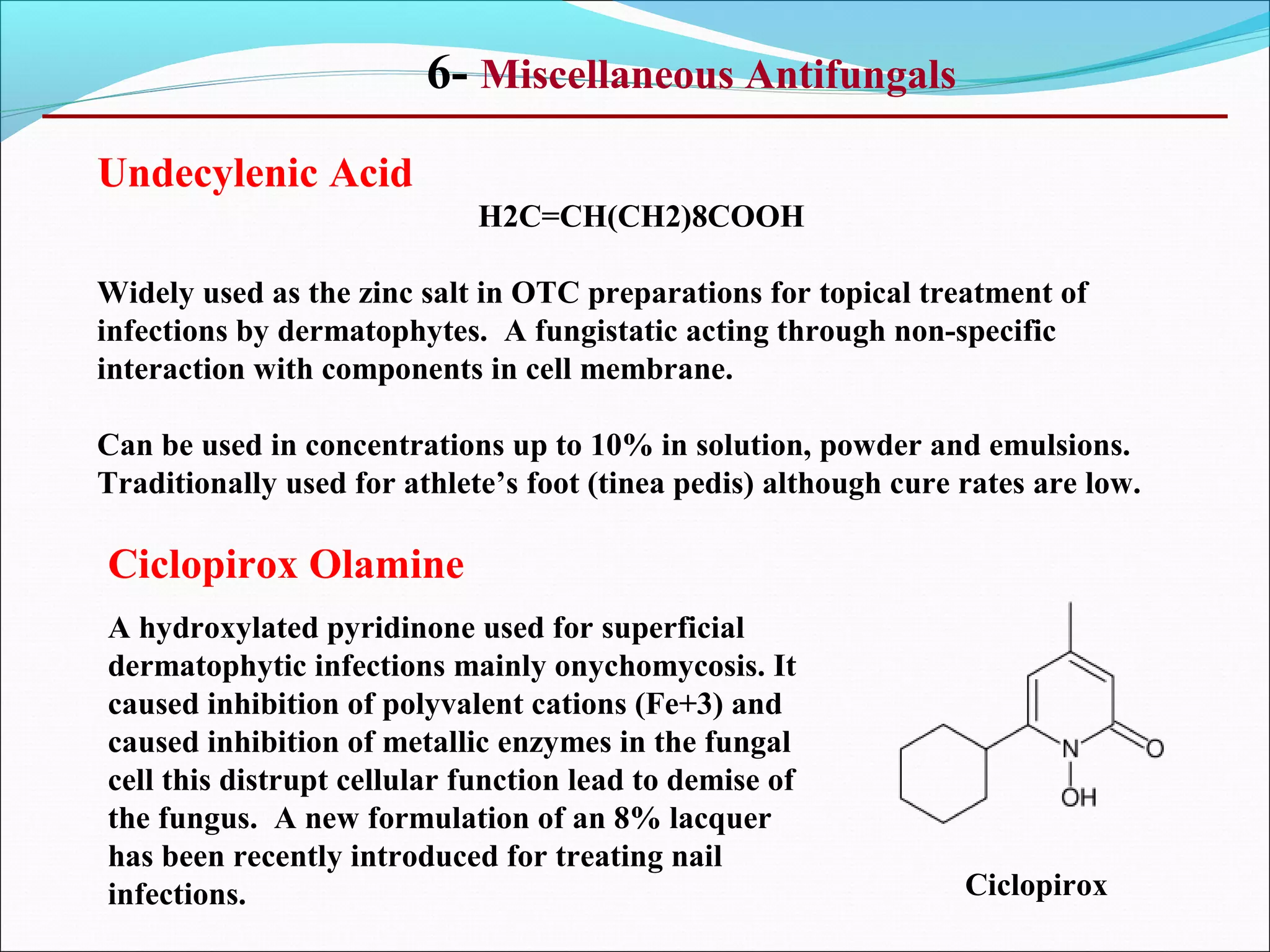 Antifungal drugs | PPT