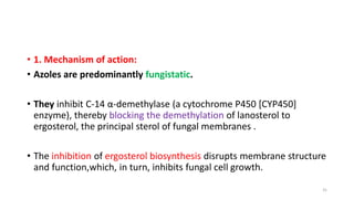 Pharmacology - Antifungals | PDF