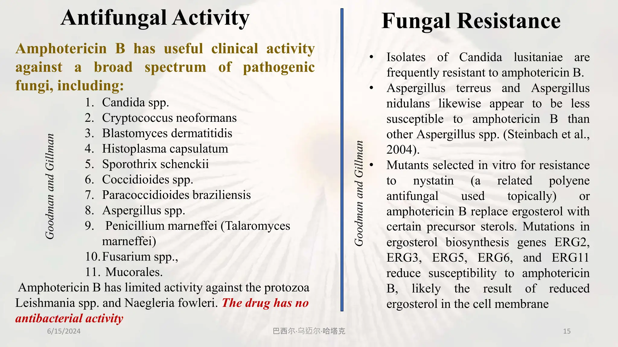 Antifungals: 5 types of classification, individual drug PK, PD and uses ...