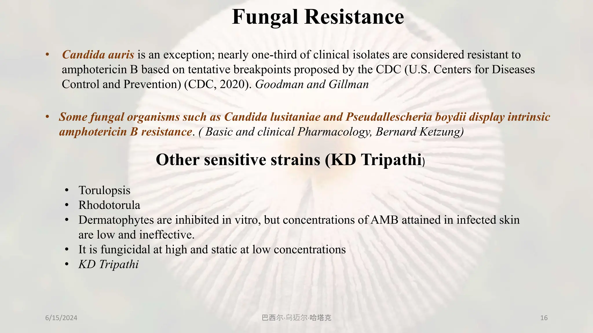 Antifungals: 5 types of classification, individual drug PK, PD and uses ...