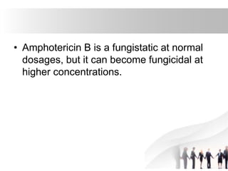 Antifungals drugs classification,mechanism of action uses and adverse ...