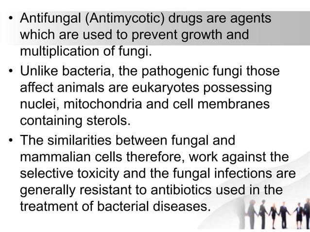 Antifungals drugs classification,mechanism of action uses and adverse ...