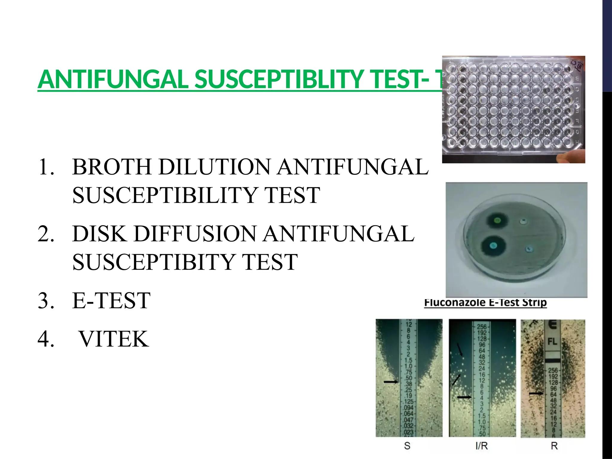Antifungal susceptibility. .pptx