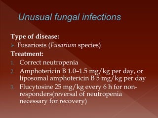 Anti fungal therapies | PPTX