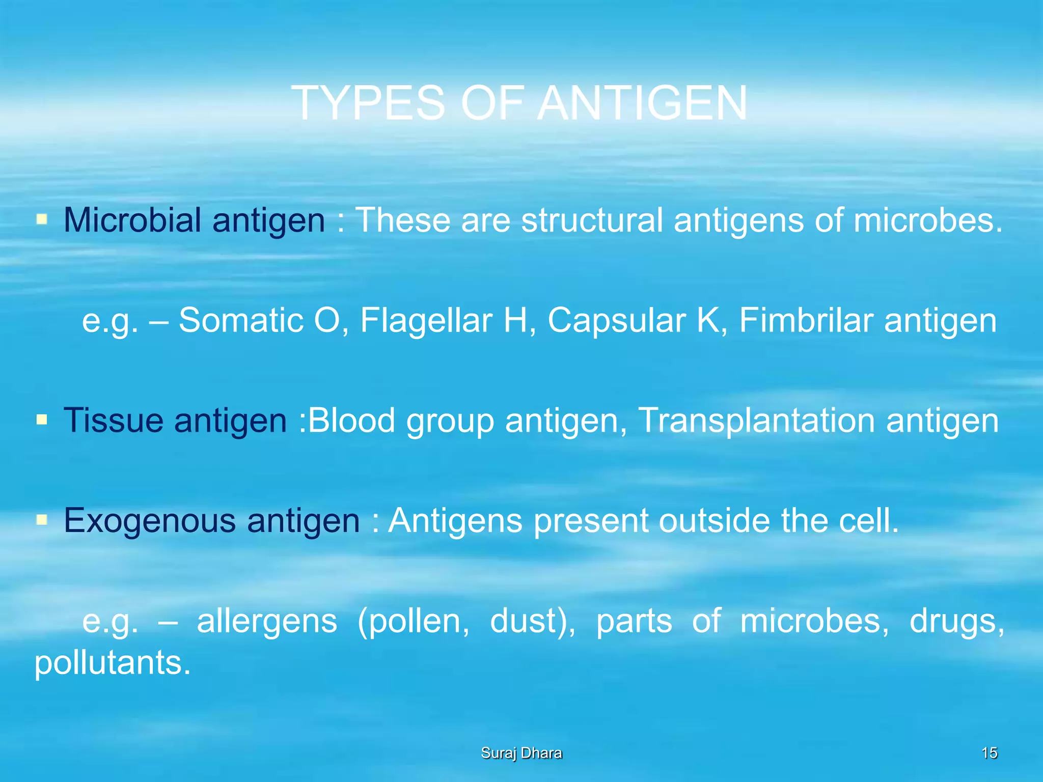 ANTIGEN ( IMMUNOLOGY-1) | PPTX | Vaccines | Medical Health