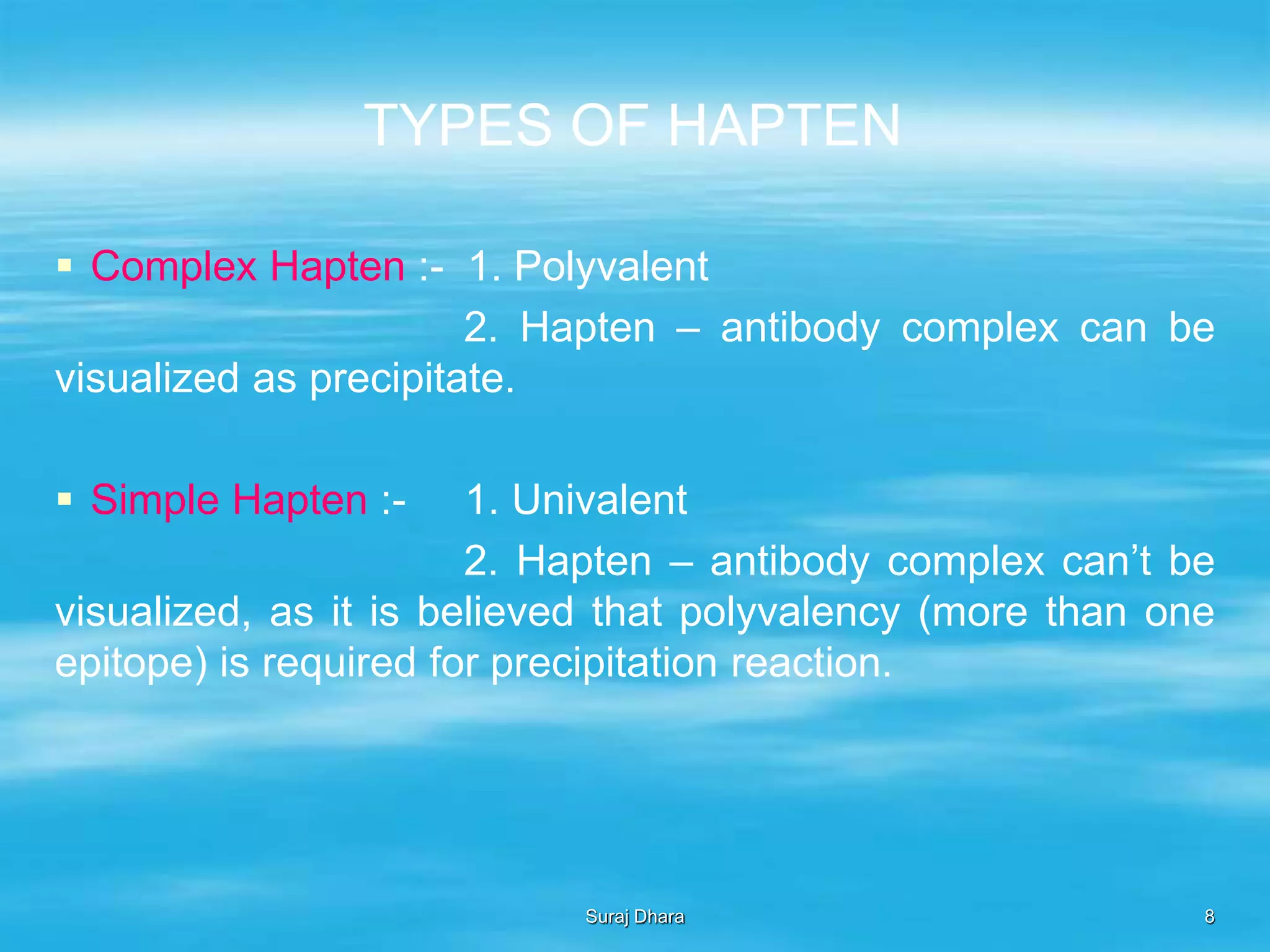 ANTIGEN ( IMMUNOLOGY-1) | PPTX