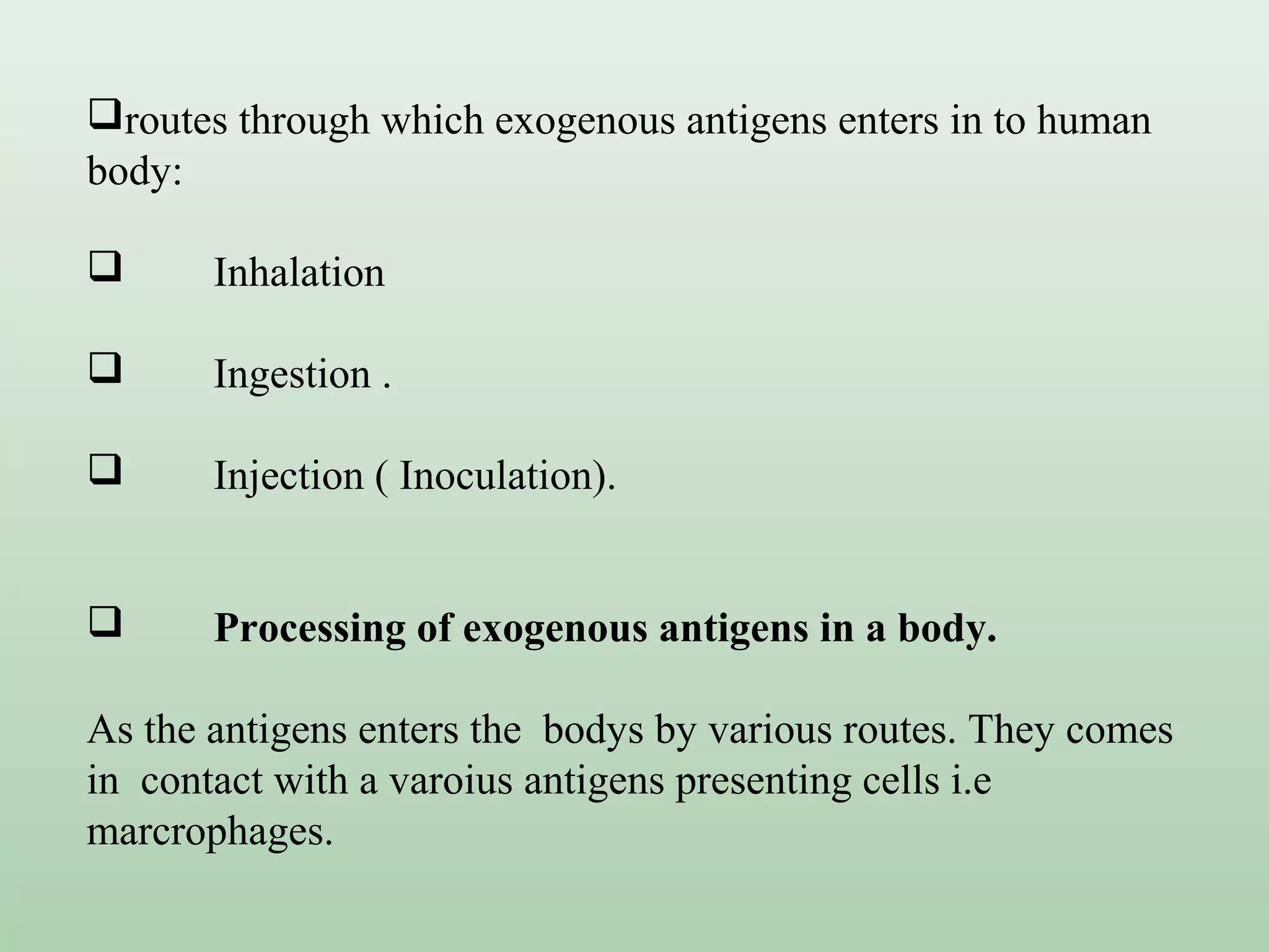 Antigen | PPT