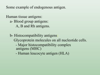 Antigen | PPT | Chemistry | Science