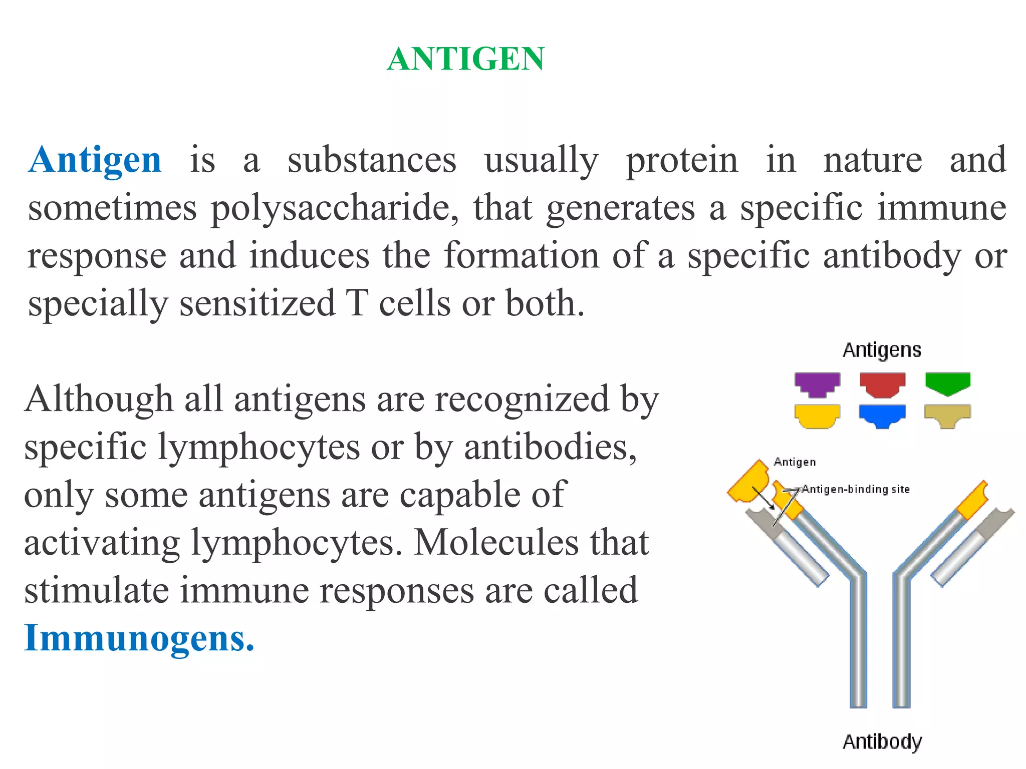 Antigen | PPTX | Chemistry | Science