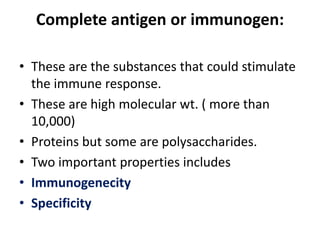 Antigen | PDF | Chemistry | Science