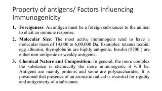 Antigen | PPTX | Chemistry | Science