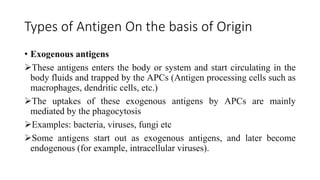 Antigen | PPTX | Chemistry | Science