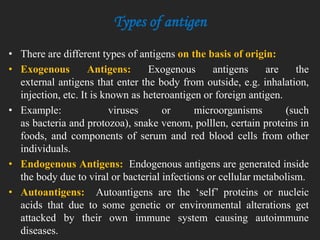 Antigen | PPTX | Chemistry | Science