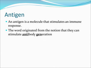 Antigen and immunogens, types and mitogens .ppt