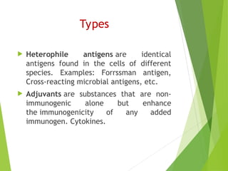 Antigen.antibodies, mechanism, types,ppt | PPT