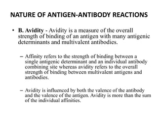 Antigen antibody reactions | PPTX | Chemistry | Science
