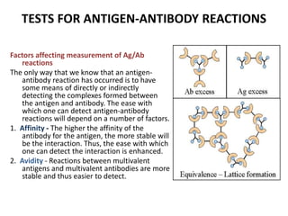 Antigen antibody reactions | PPTX