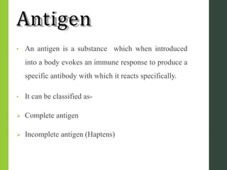 antigen-antibody systems.pptx | Infectious Diseases | Diseases and ...
