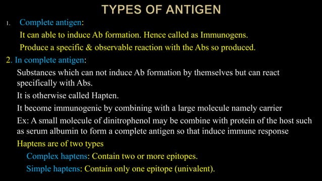 Antigen | PPT