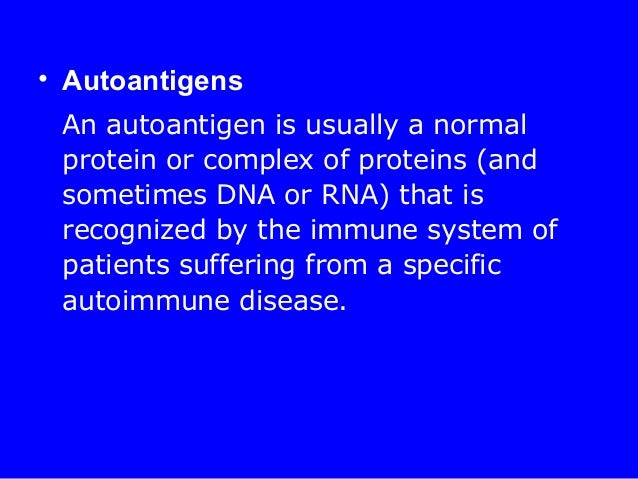 Antigen and antibody