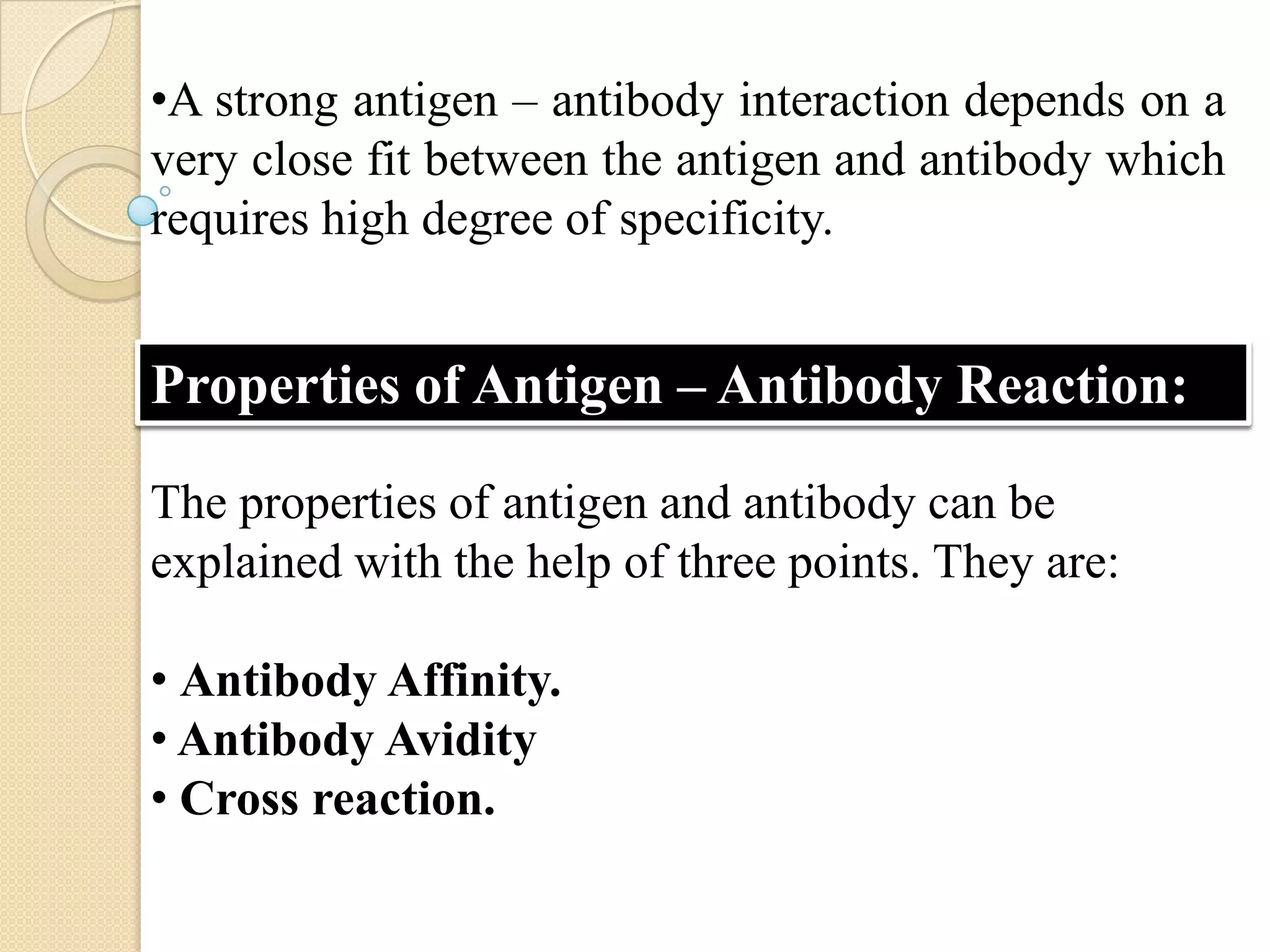 Antigen and antibody reaction | PPTX | Chemistry | Science