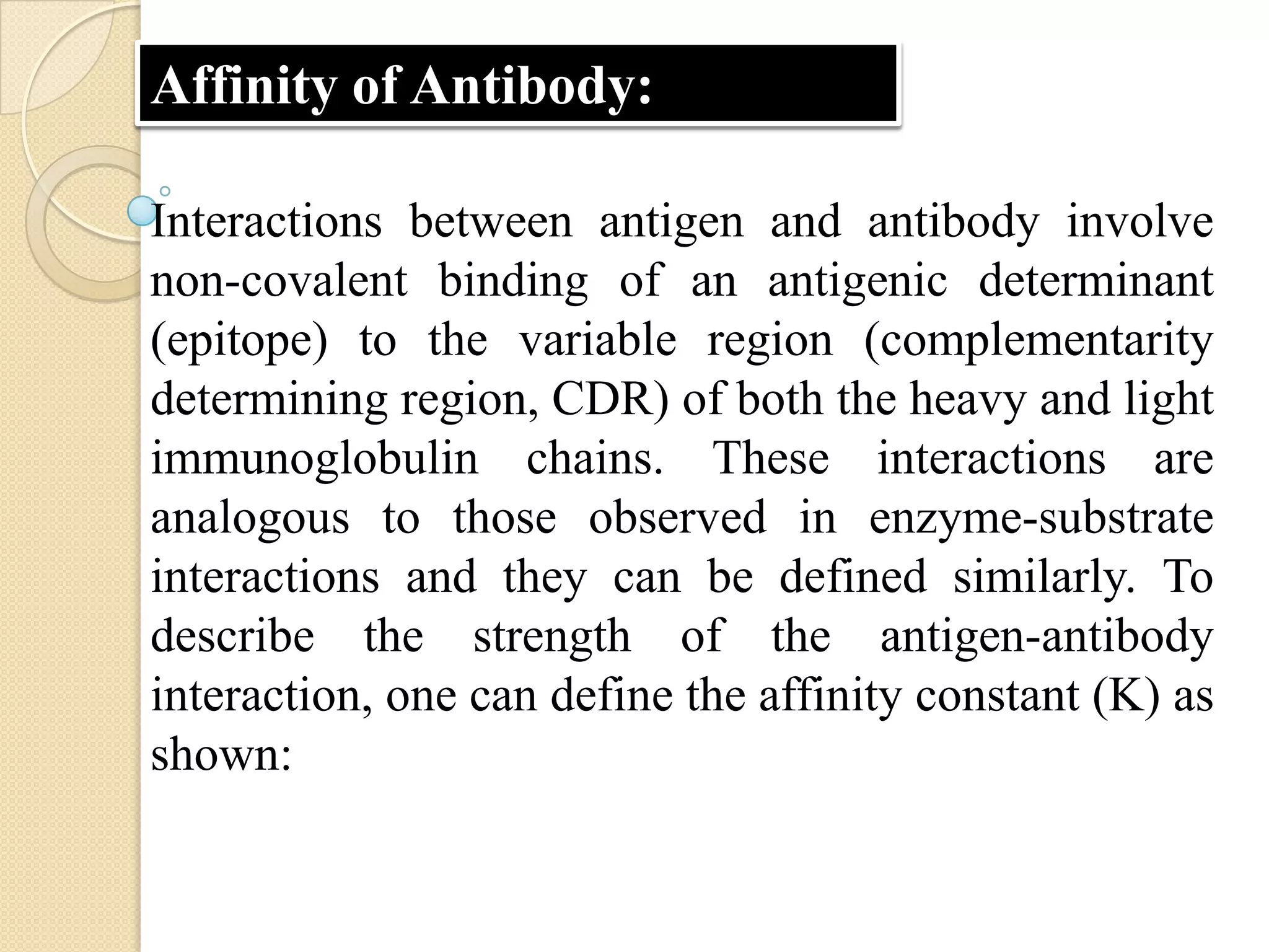 Antigen and antibody reaction | PPTX