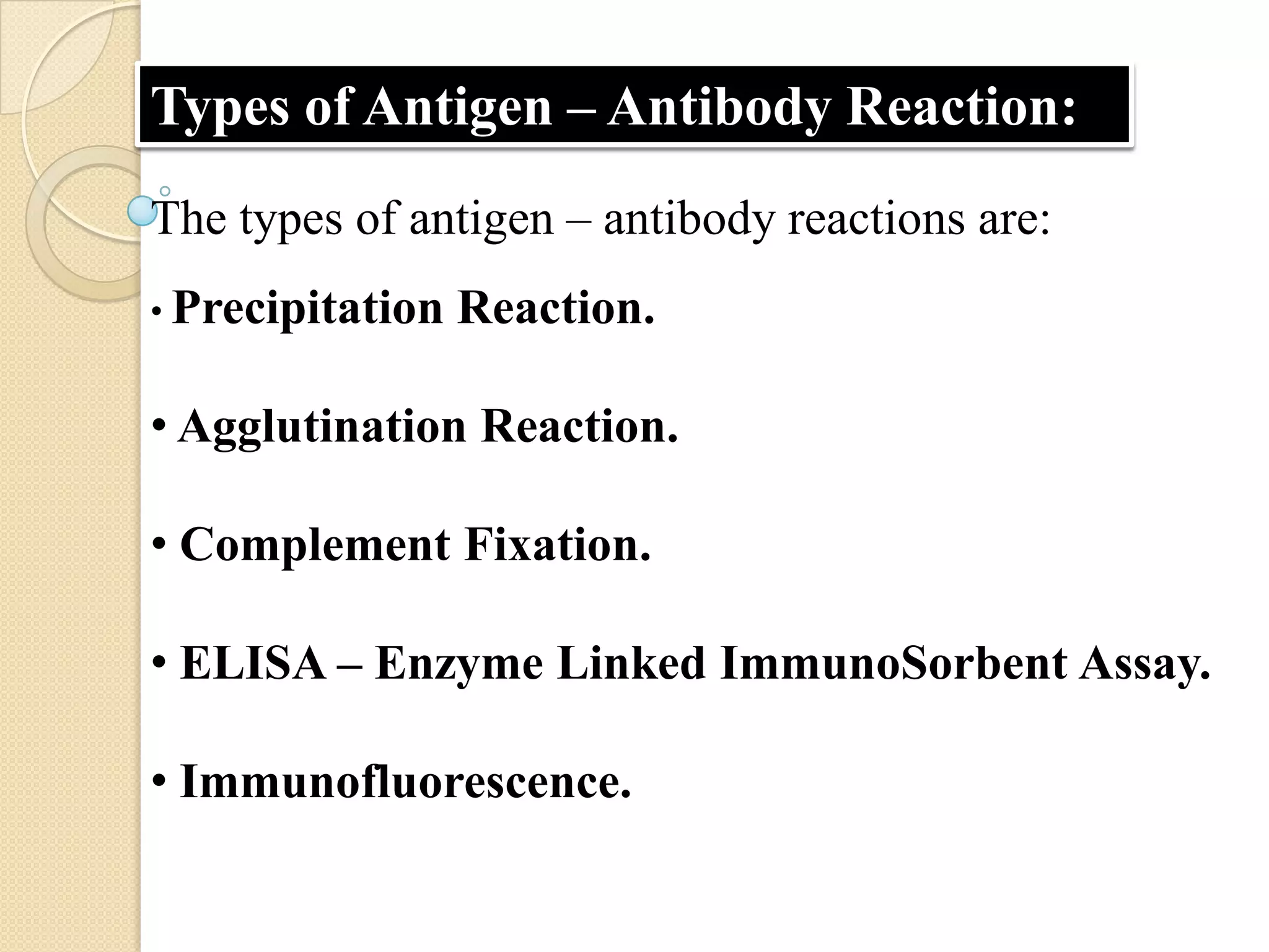 Antigen and antibody reaction | PPTX