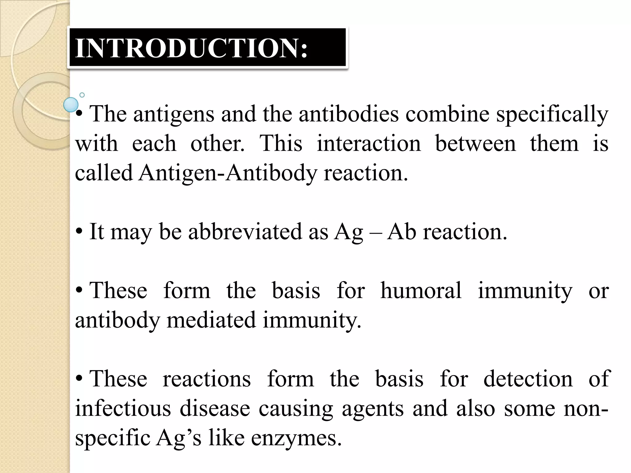 Antigen and antibody reaction | PPTX