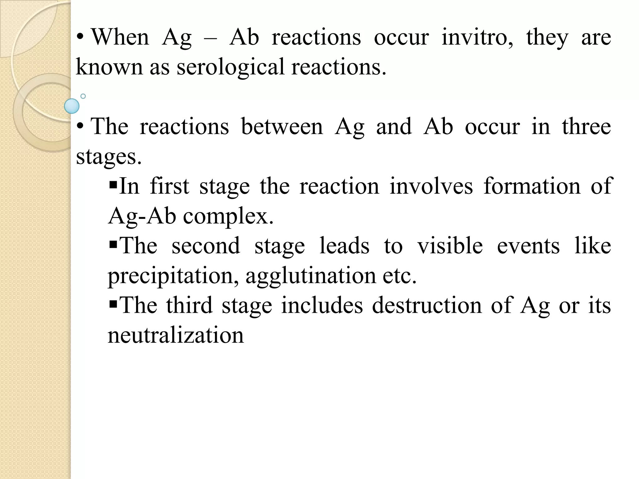 Antigen and antibody reaction | PPTX