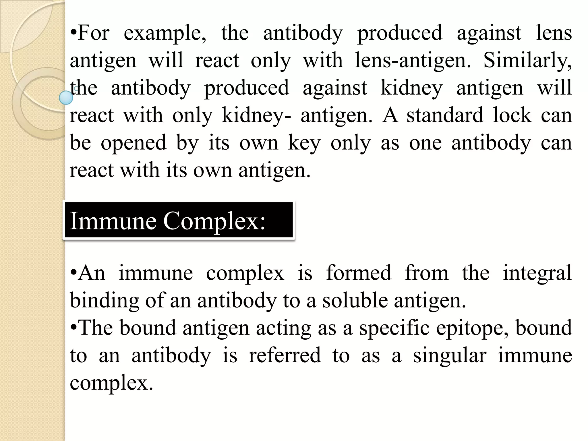 Antigen and antibody reaction | PPTX