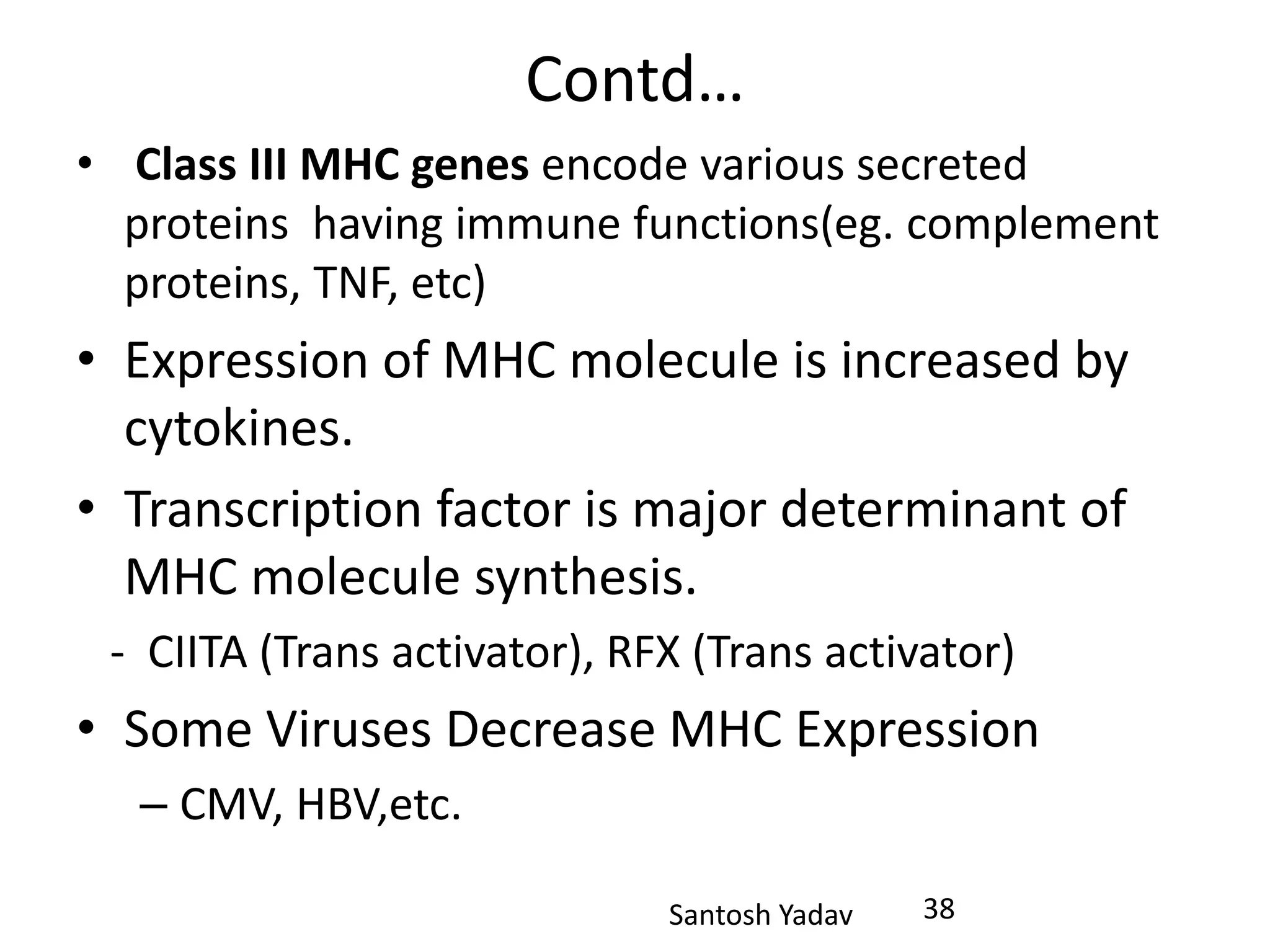 Antigen and MHC | PPTX