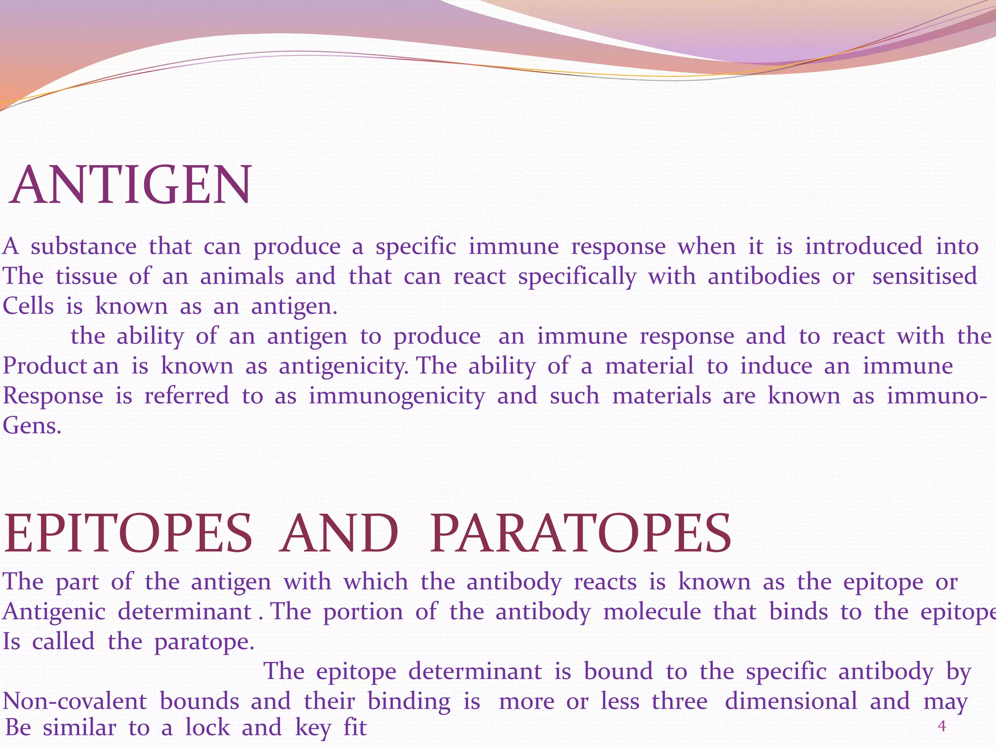 Antigen & antibody | PPTX