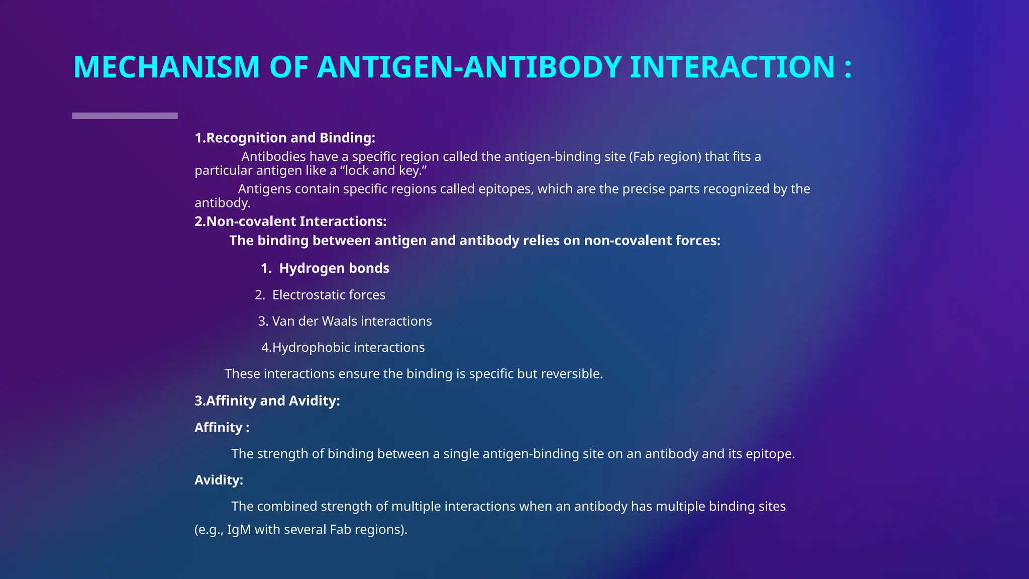 Antigen antibody interaction.slideshare. | PPTX