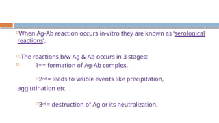 Antigen antibody reaction immunology.pptx
