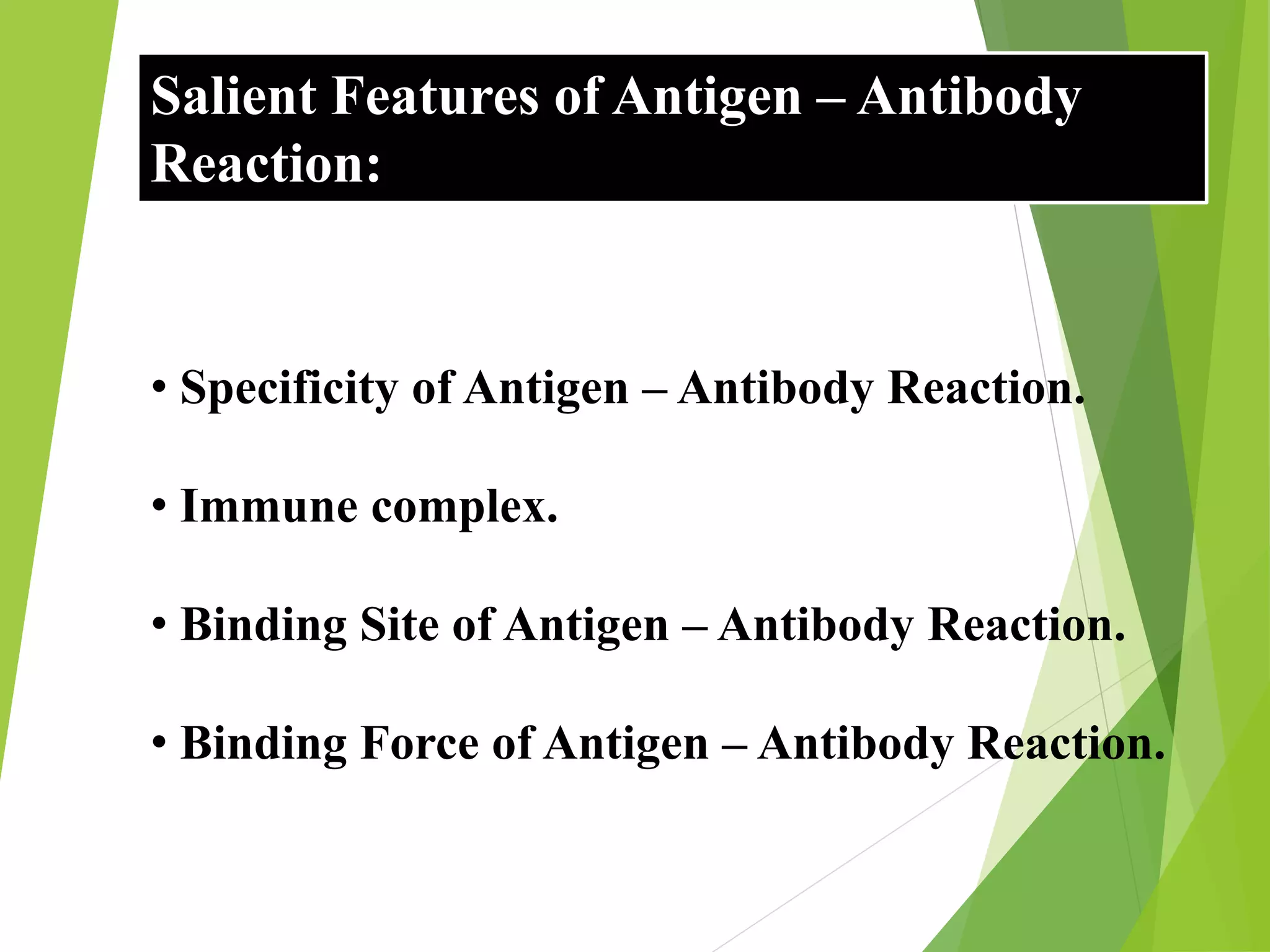 Antigen antibody reactions | PPTX