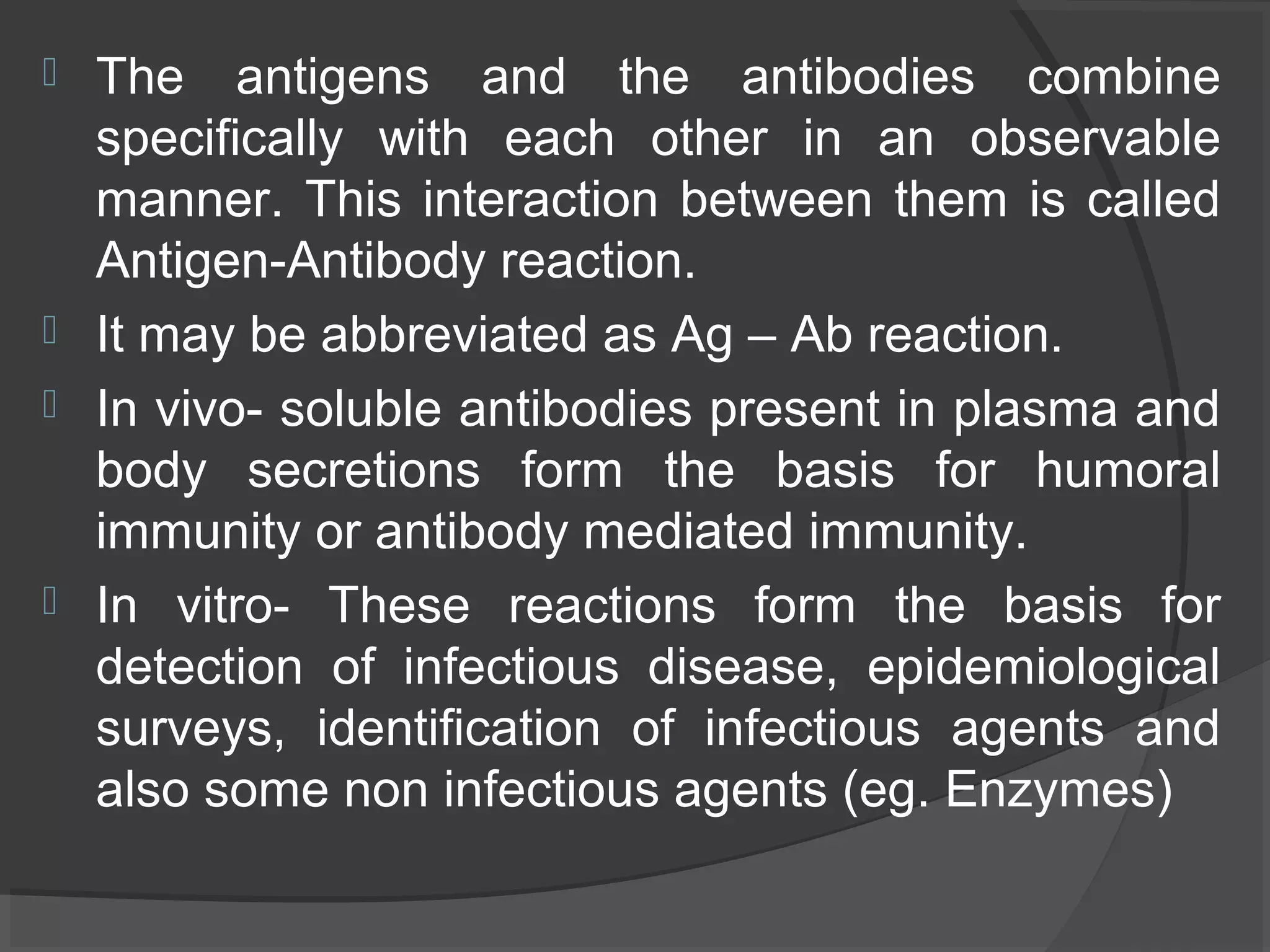 Antigen antibody reactions | PPT