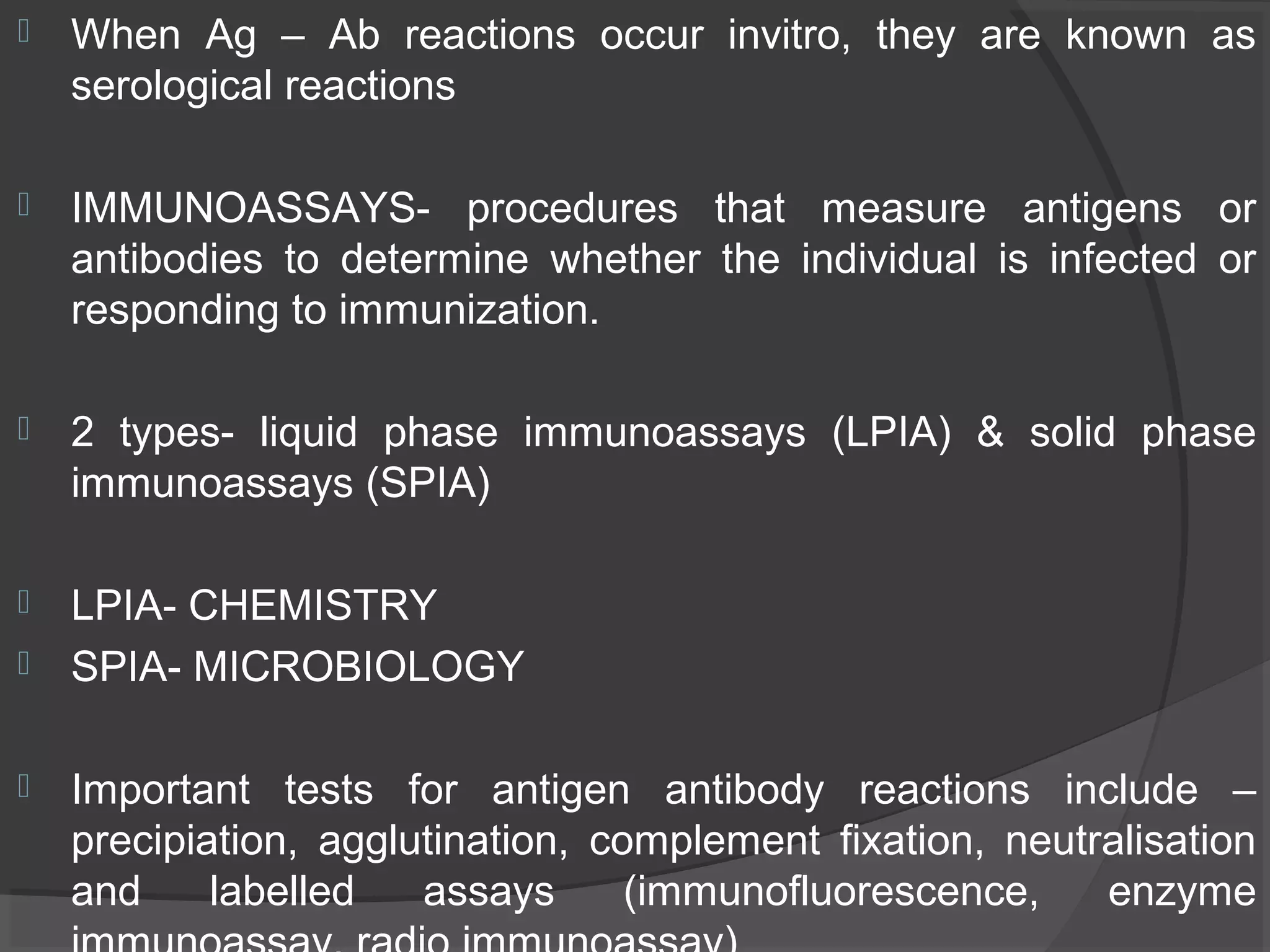Antigen antibody reactions | PPT