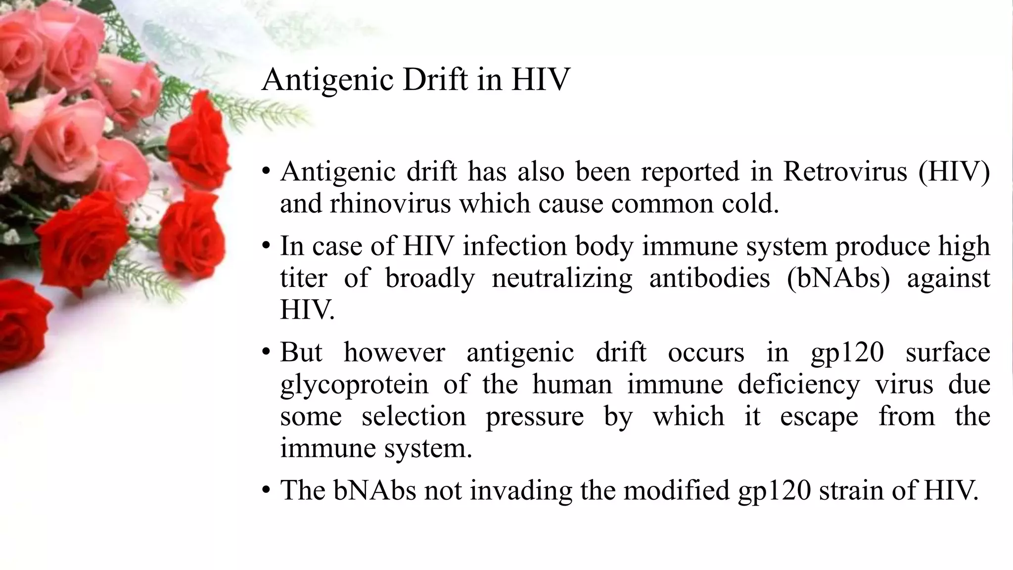 Antigenic shift and drift | PPTX