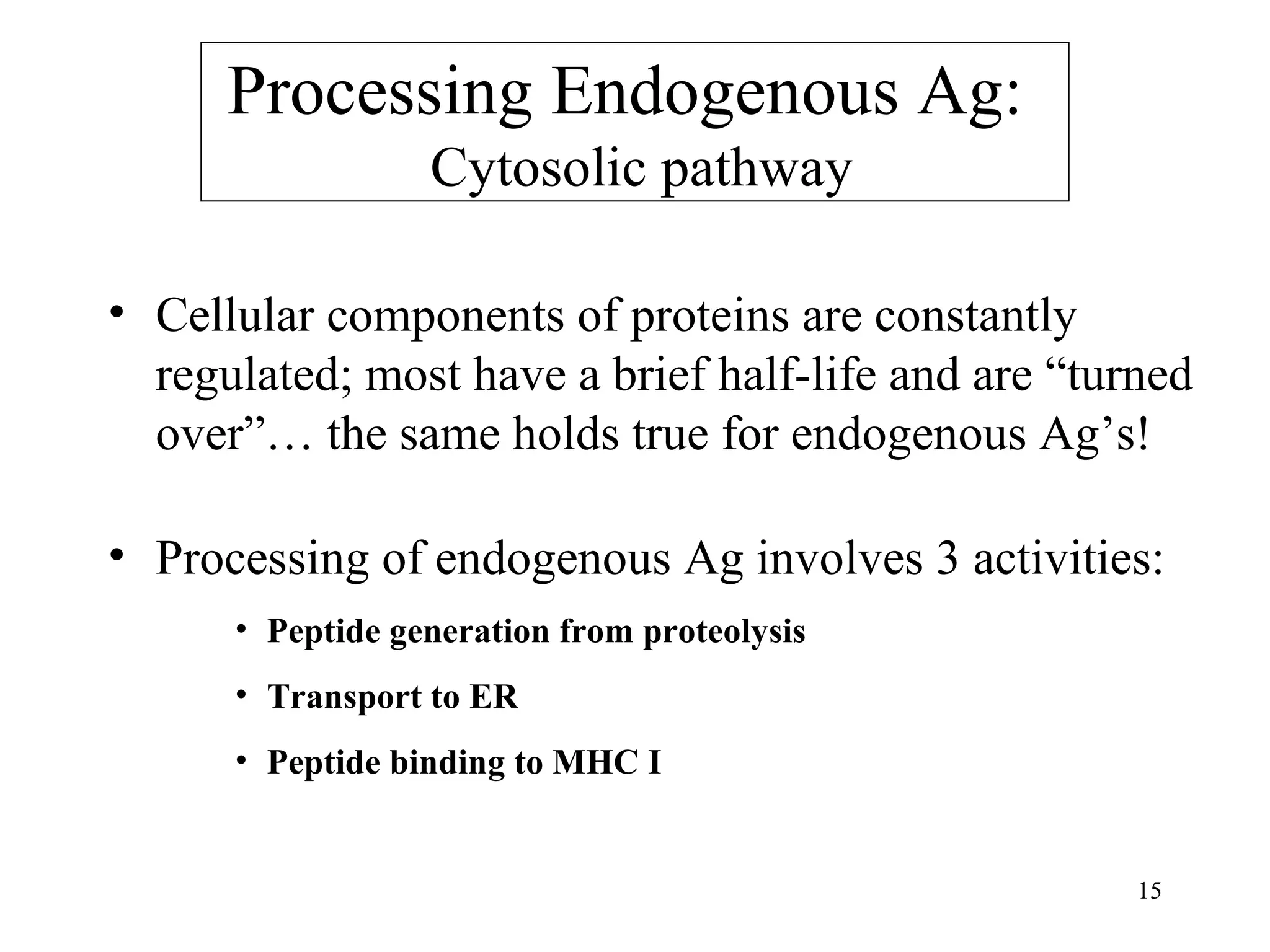 Antigen processing and presentation | PPT