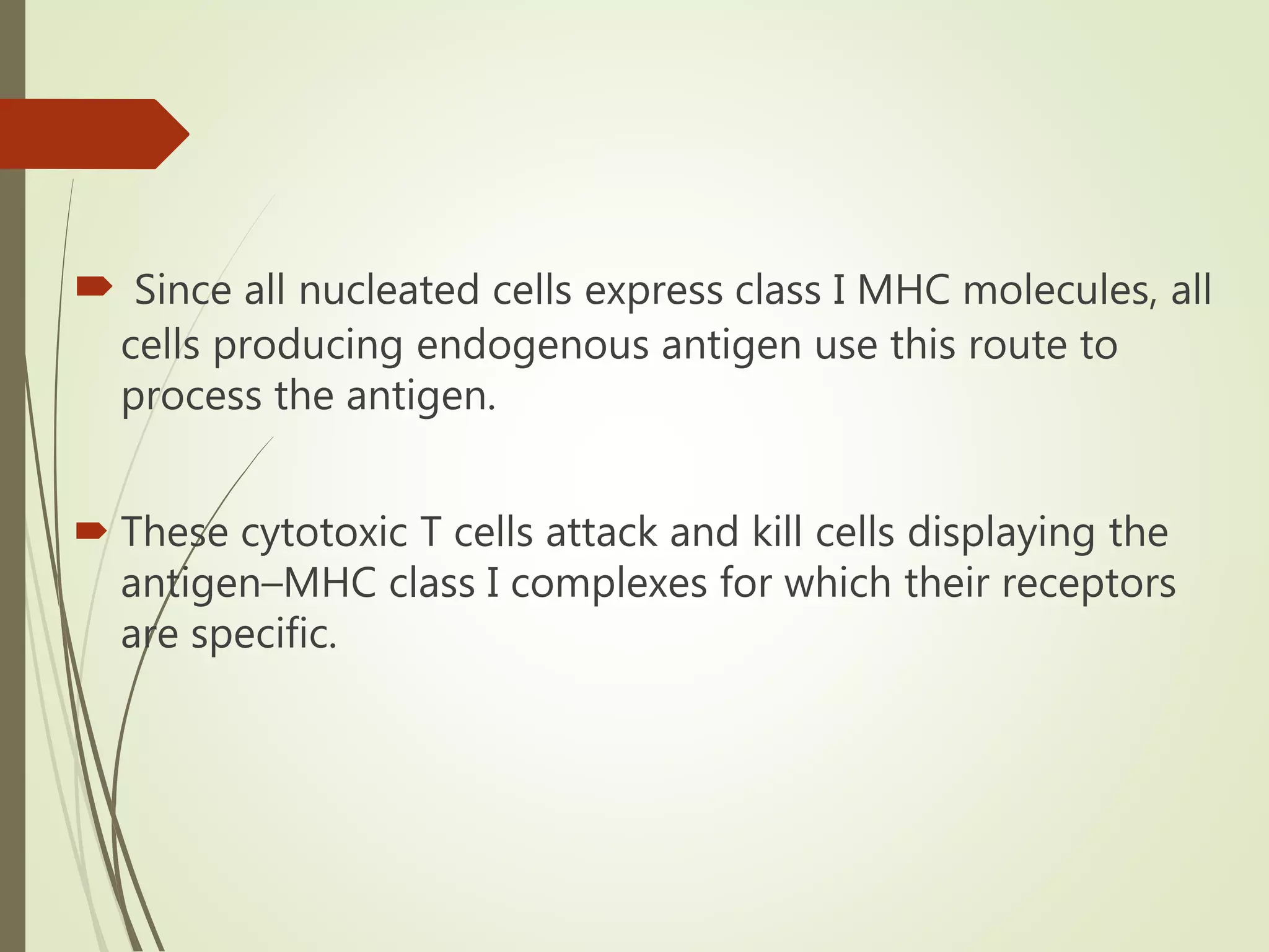 Antigen processing and presentation | PPTX
