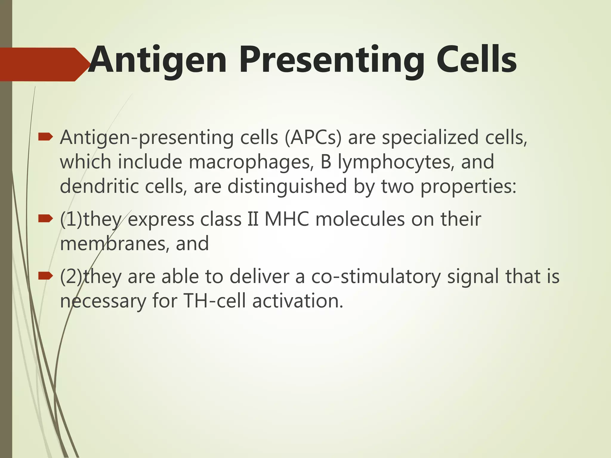 Antigen processing and presentation | PPTX