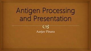 Antigen Processing & Presentation | PPT