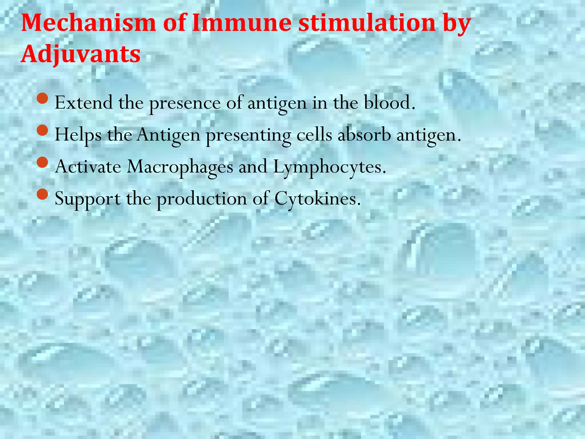 Antigens, Haptens and Adjuvants | PPT