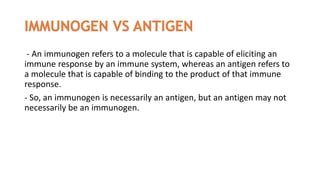 Antigens.lecture note immunology theoretical pptx | PPT